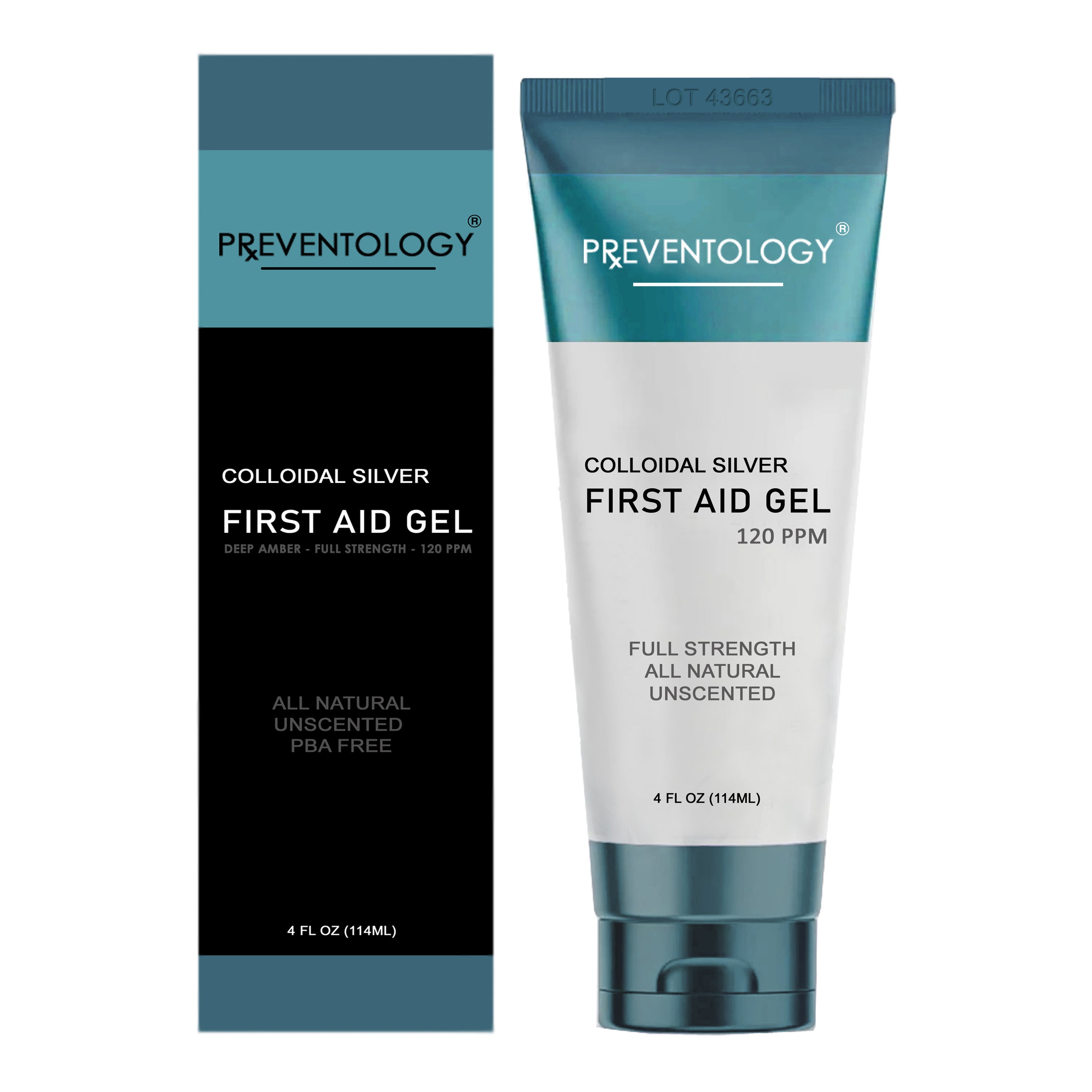 Preventology - Colloidal Silver First Aid Gel